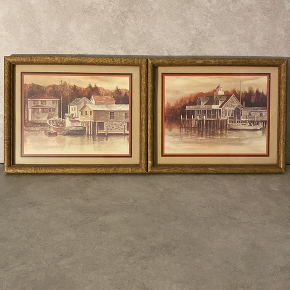 Art | Framed Boating Waterside Prints | Poshmark